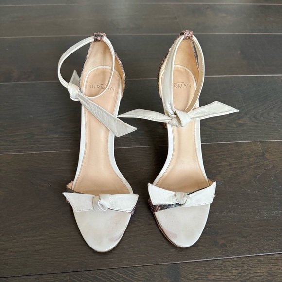 Alexandre Birman | Shoes | Alexandre Birman Cream Heels | Poshmark